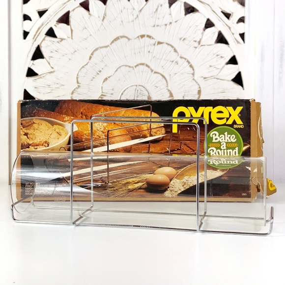 Pyrex | Kitchen | Vintage Pyrex Glass Bake A Round Bread Baker | Poshmark